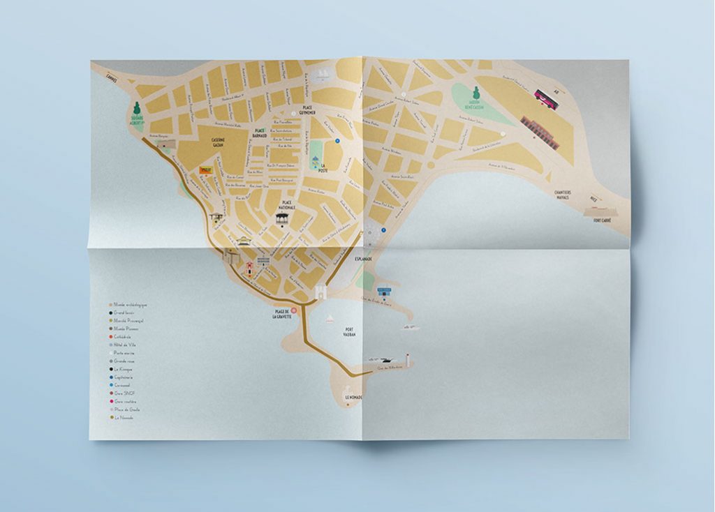 Maps of Antibes | Best-map-of-antibes and cap d'antibes - | Antibes Rental